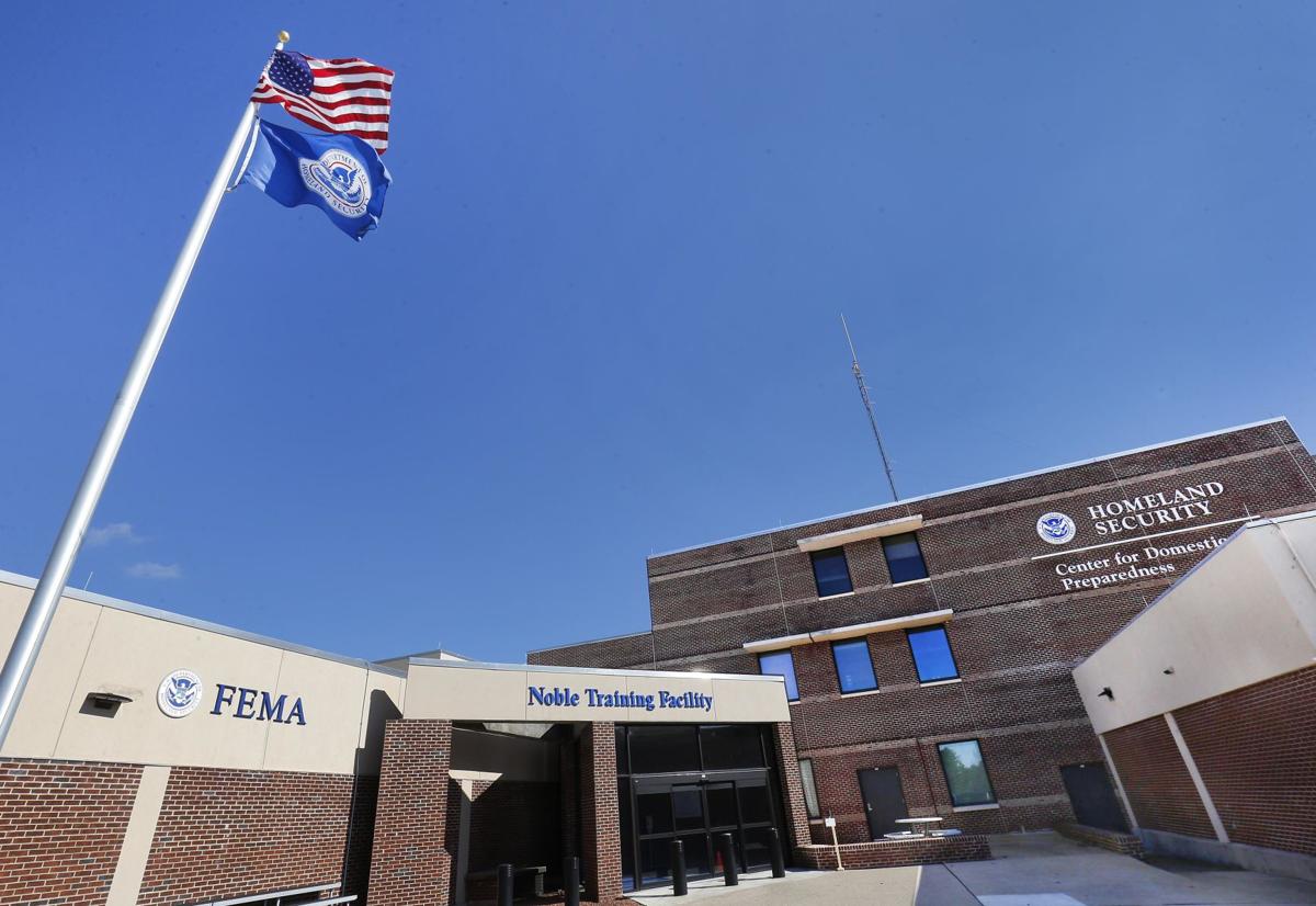 Photos: Center for Domestic Preparedness dorms and training hospital ...