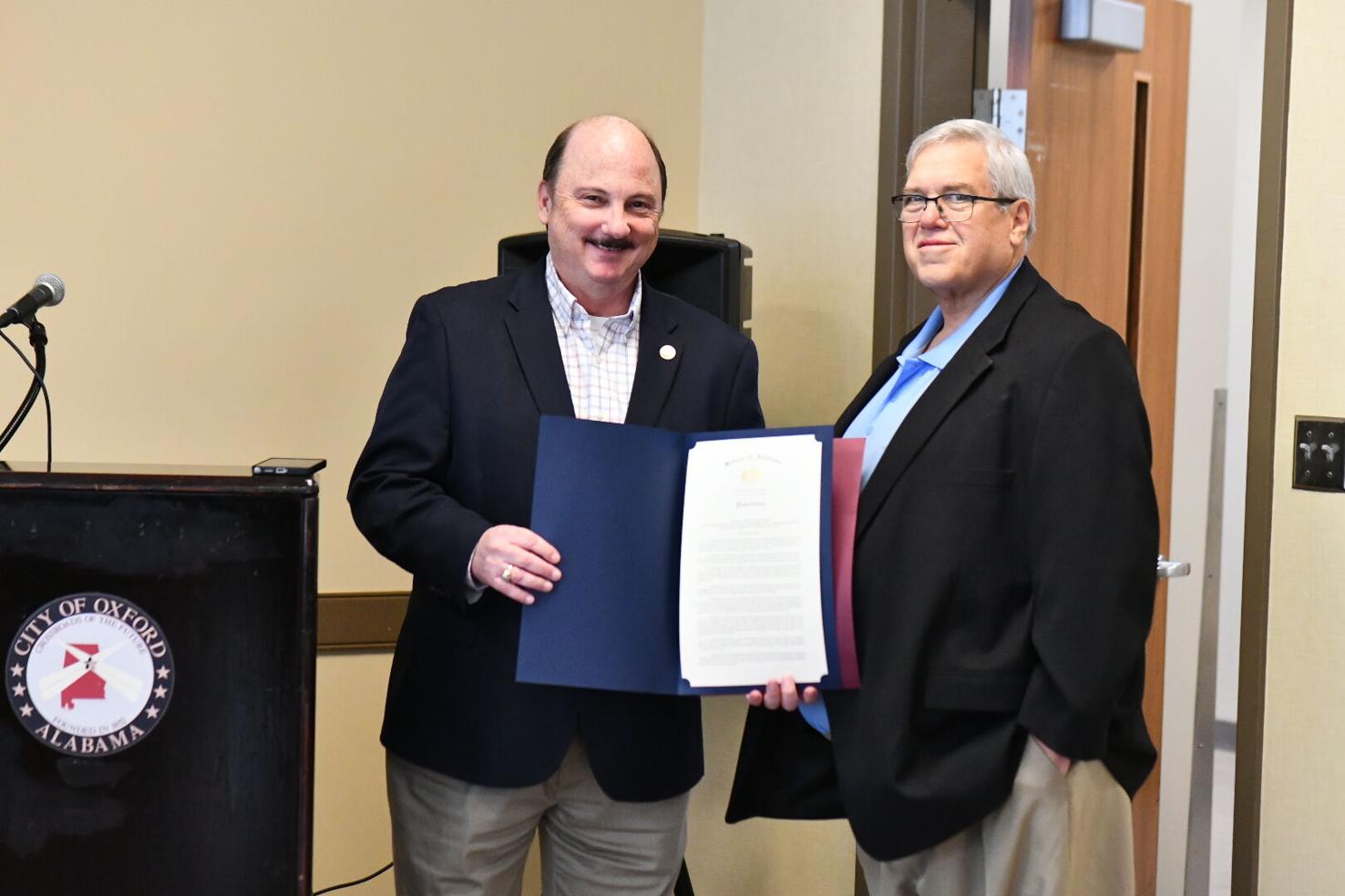 Oxford fire chief honored with heartfelt sendoff after 43 years in fire ...