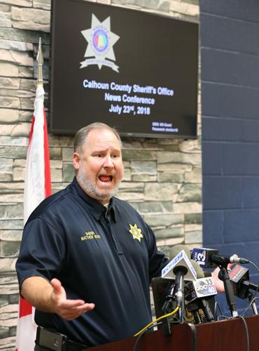 Calhoun County Sheriff, Matthew Wade's Press Conference | News ...
