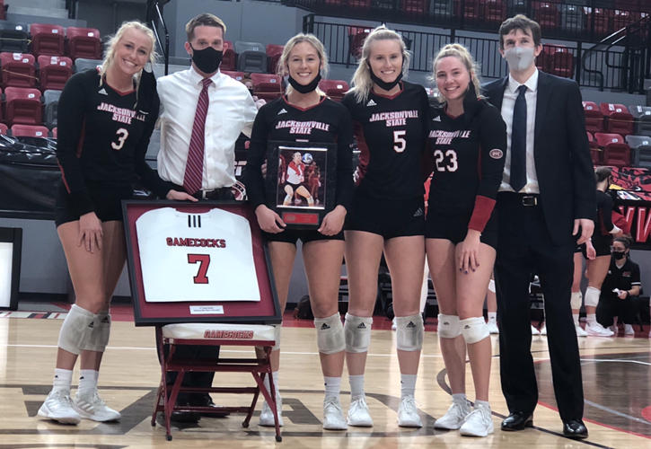 JSU volleyball: After honoring senior Dani Steele, Gamecocks dominate ...