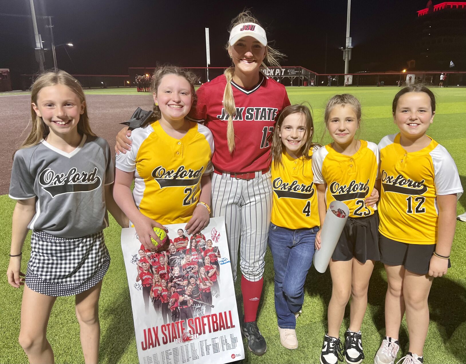 Photos: Current, past and future Jacksonville State softball players at ...