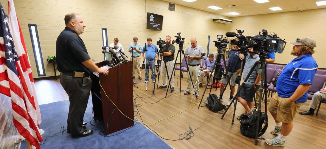 Calhoun County Sheriff, Matthew Wade's Press Conference | News ...