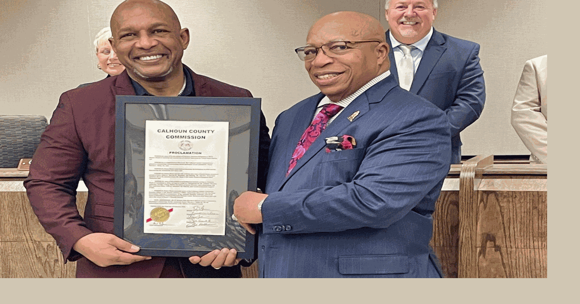 Calhoun County Commission honors minister and community advocate ...