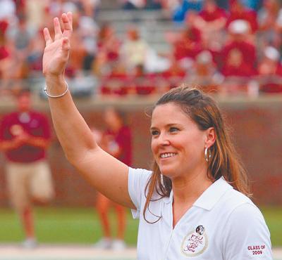 Danielle Cox honored at football game | Features | annistonstar.com