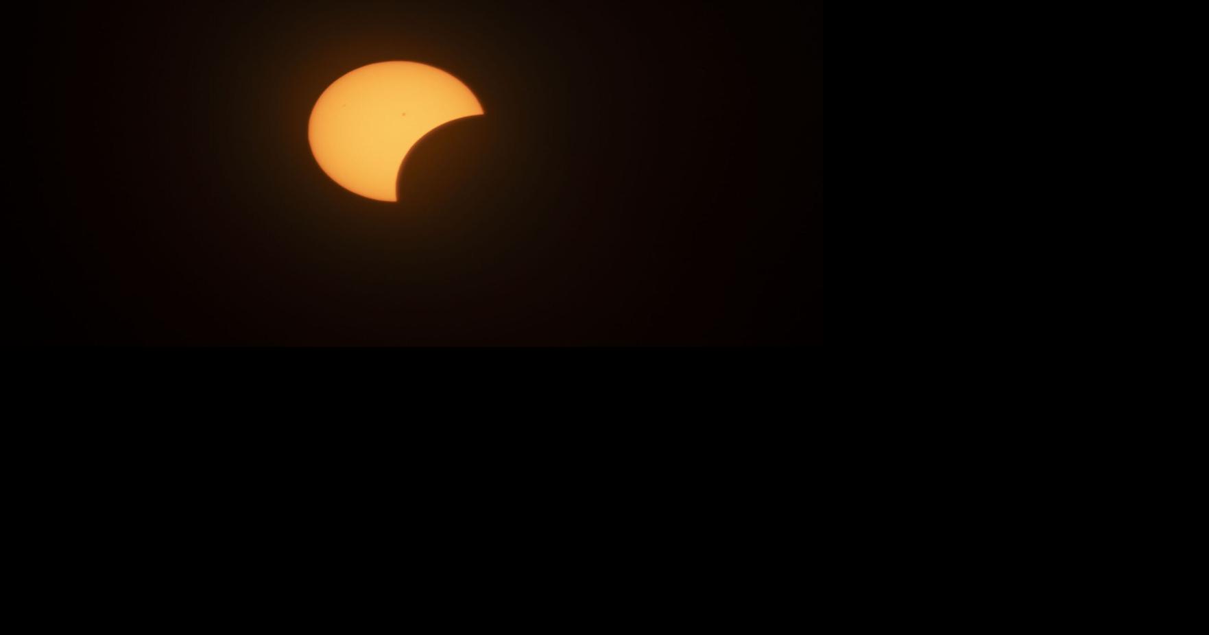 Photos: Partial solar eclipse over Talladega National Forest | The ...
