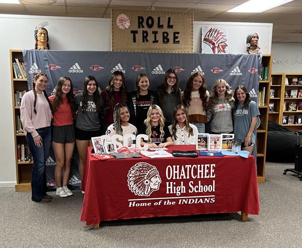 Ohatchee celebrates Alanah Fitch signing to play volleyball at Gadsden ...