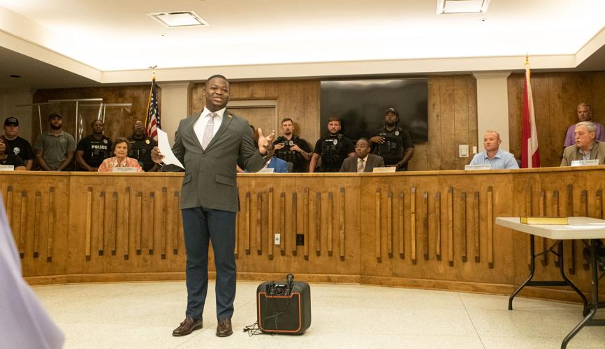 Photos: Diane Thomas is sworn in as Talladega Police Chief | The Daily ...