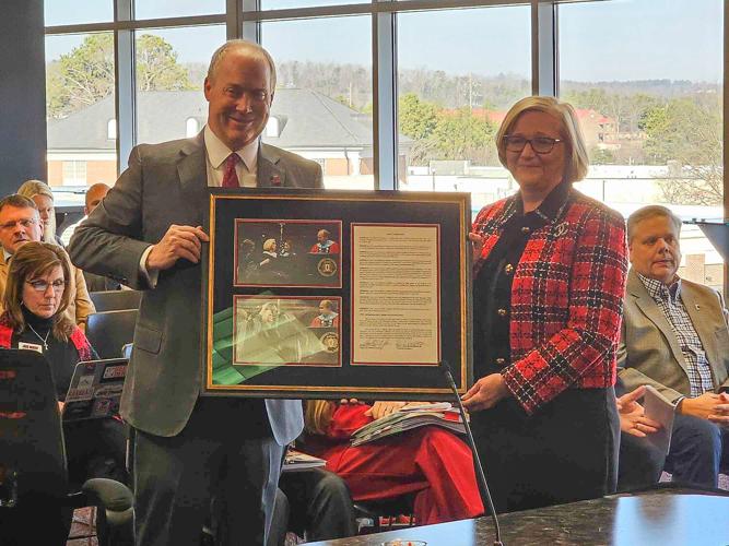 Lily Ledbetter, Sam Monk honored at Jax State trustee meetings ...