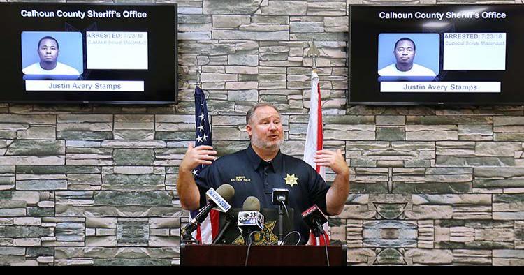 Calhoun County Sheriff, Matthew Wade's Press Conference | News ...