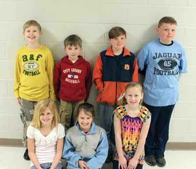Springville Elementary School March Students of the Month | School Days ...