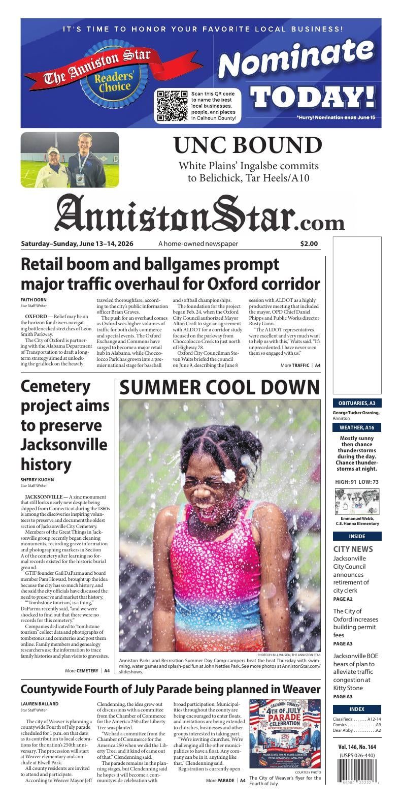 Page A1 | e-Edition | annistonstar.com