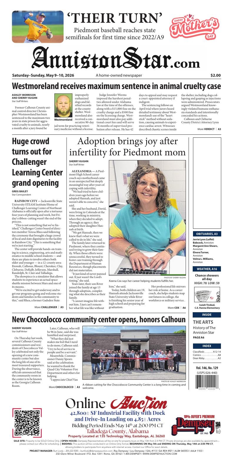 Page A1 | e-Edition | annistonstar.com
