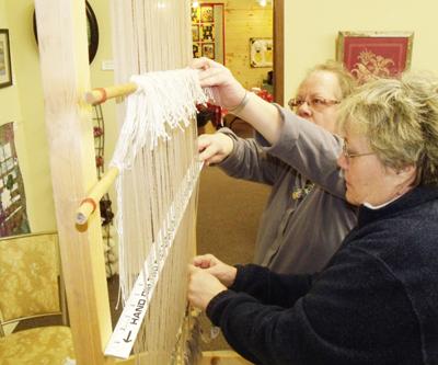 Community weave at Arts in Hand Gallery | News | apg-wi.com