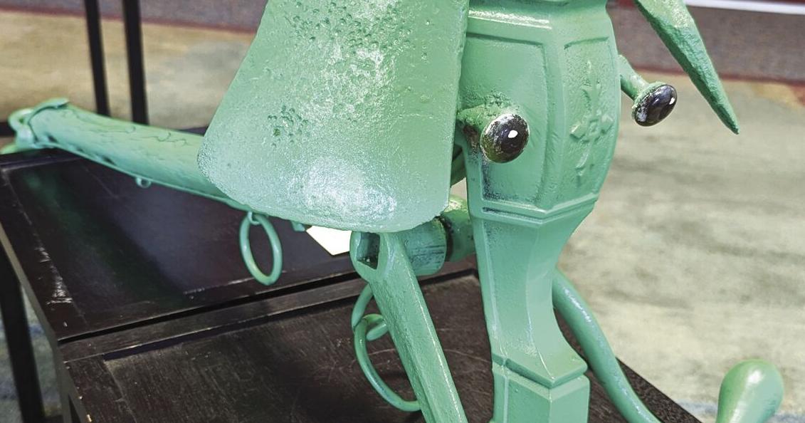 THE PAINTINGS OF ADU GINDY AND METAL SCULPTURES OF DAVID 'WIRE ...