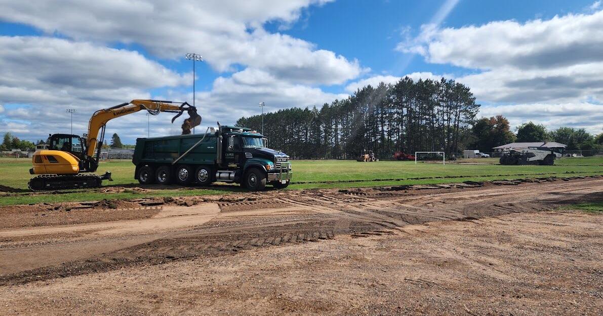 Prentice School track project underway | Price County Review | apg-wi.com