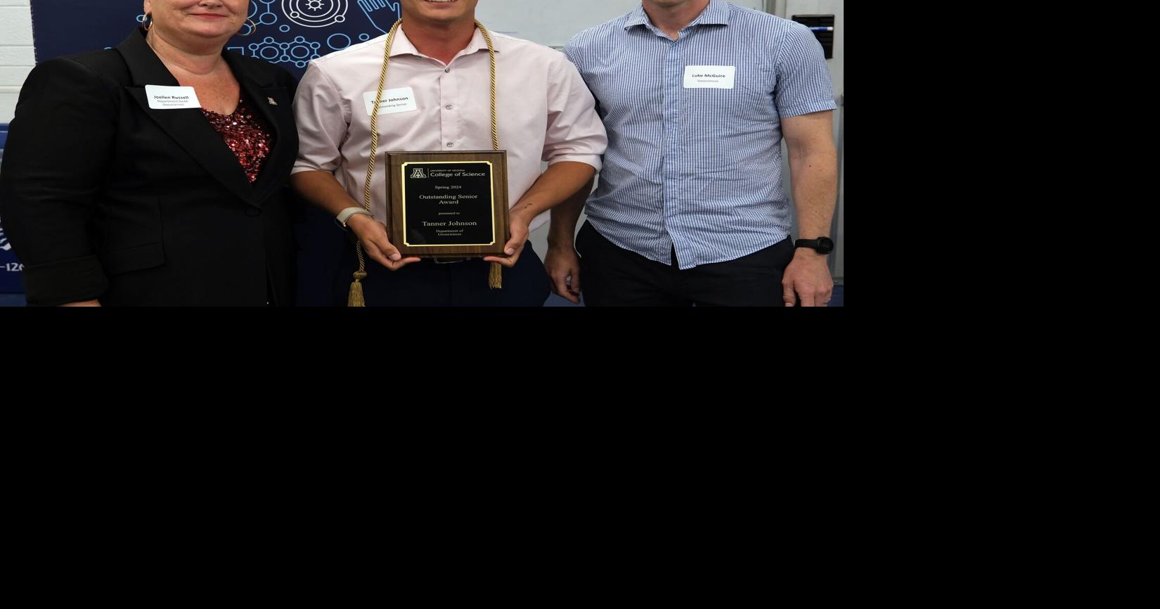 Tanner Johnson named outstanding science graduate | Sawyer County ...