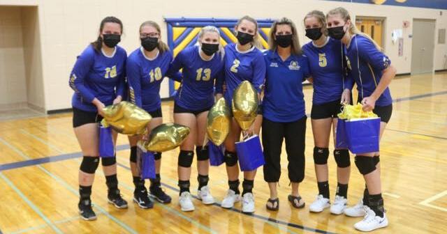 9/22 SHELL LAKE VOLLEYBALL SENIOR NIGHT | Photos | apg-wi.com