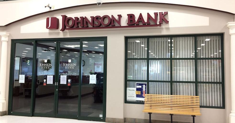Johnson Bank branch at MarketPlace to permanently close | Subscriber ...