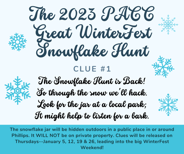 Snowflake Hunt is underway | Price County Review | apg-wi.com