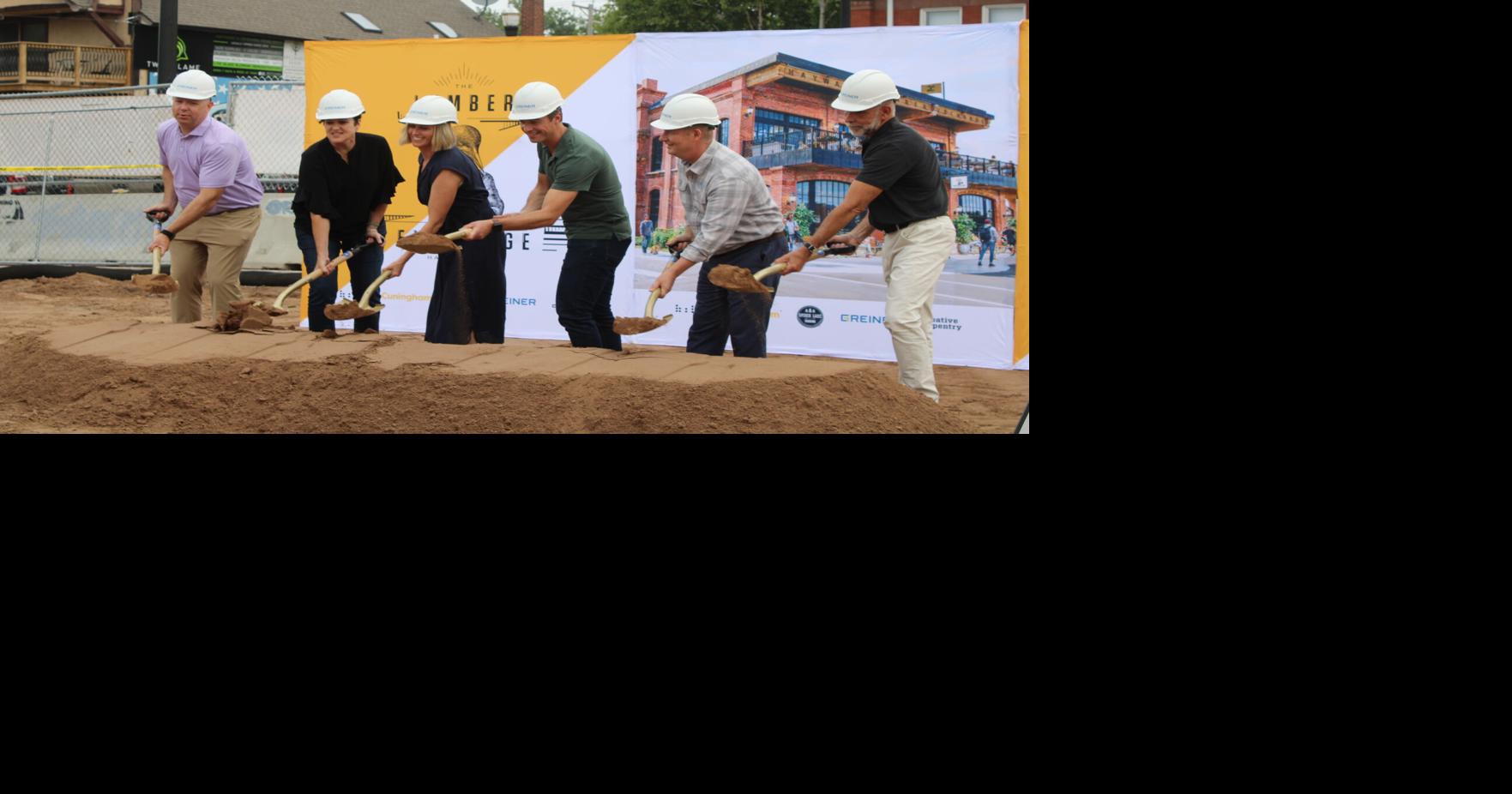 The Lumber Exchange hosts groundbreaking Monday | Subscriber | apg-wi.com