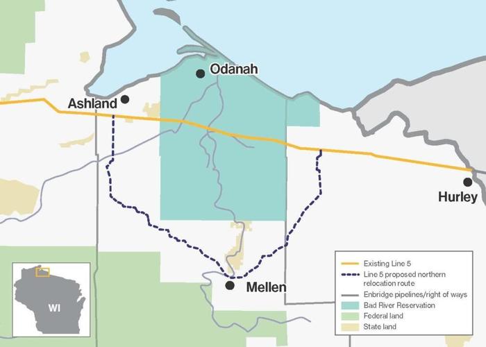 Enbridge, Bad River Tribe sound off on Line 5 re-route; Public invited to attend hearings, voice ...