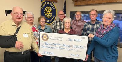 Barron County Sunrise Rotary donates to area food pantries | News | apg ...