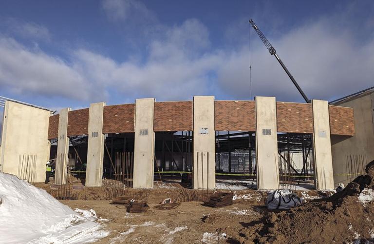 Photos of new LCO Health Center under construction | Free | apg-wi.com