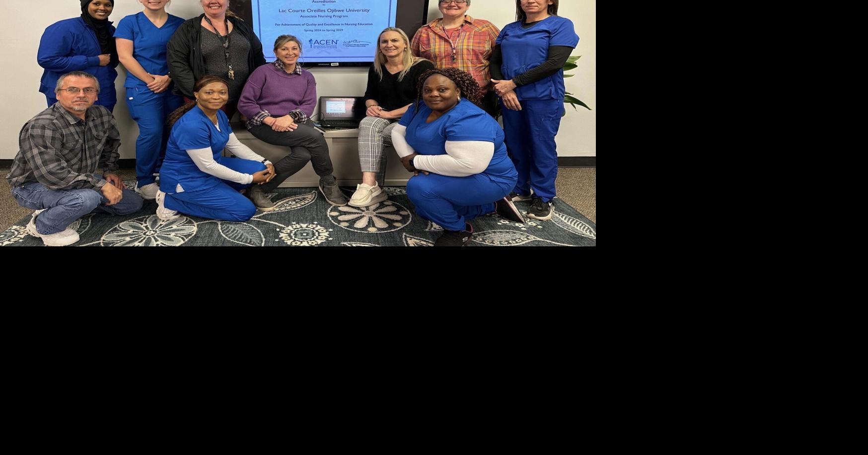 LCO University nursing program receives initial accreditation | Sawyer ...