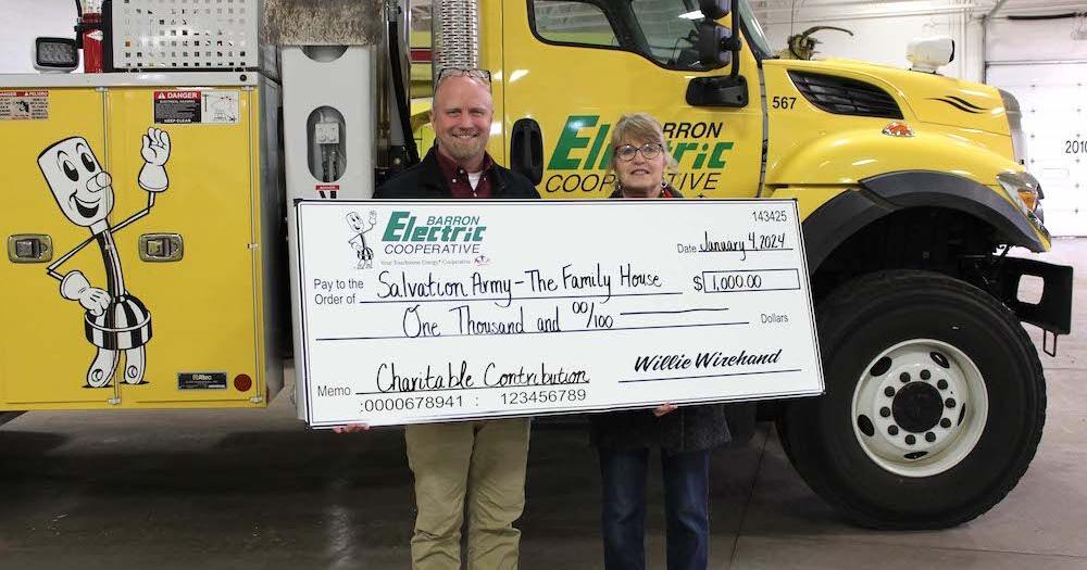 Barron Electric supports the Family House | | apg-wi.com