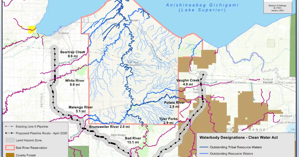 Bad River officials, experts argue whether Line 5 endangers water quality; Enbridge, EPA say ...
