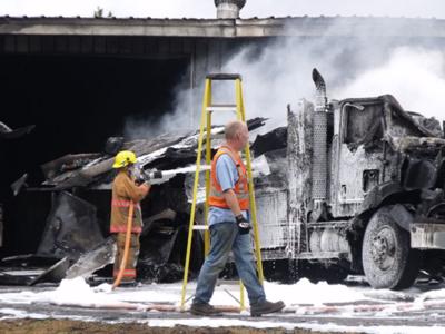 Explosion, fire destroy Gordon Fire Station, equipment | Local | apg-wi.com