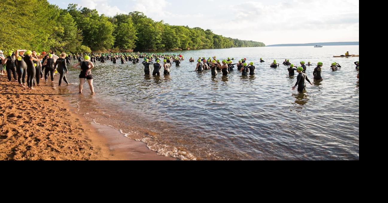 Record number to tackle Point to La Pointe Swim | Local | apg-wi.com