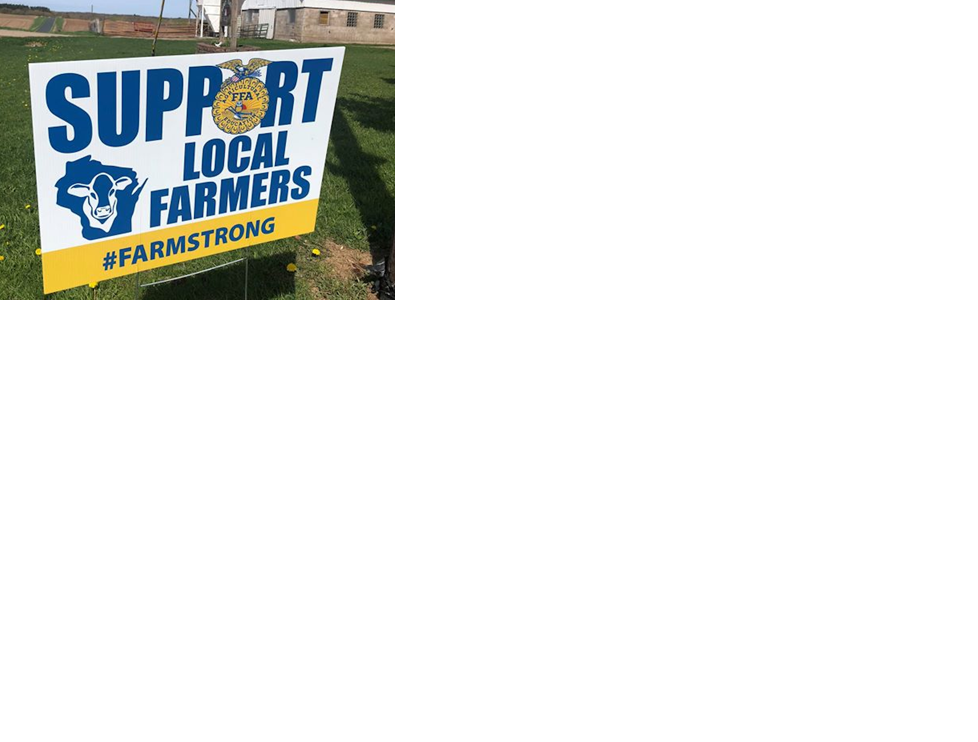 Farm Strong signs show support | Free | apg-wi.com