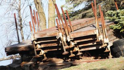 Heavy docks, biting muskies, leaky waders, and hiding skunks ...