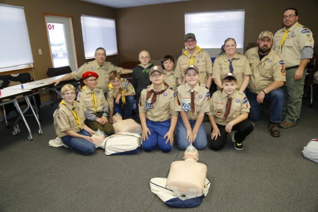 Boy Scouts learn CPR | Free | apg-wi.com