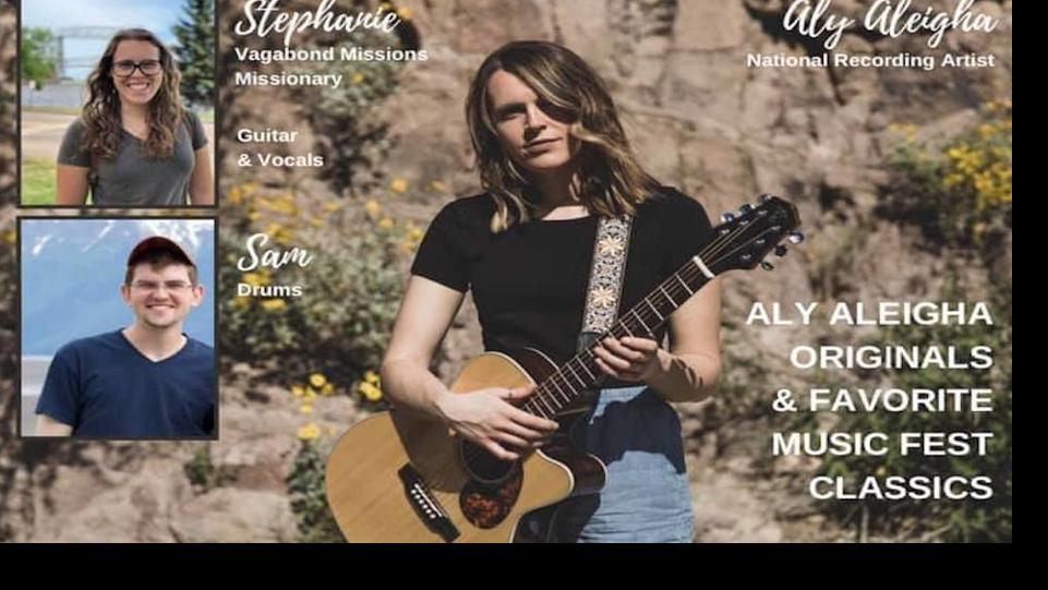 Aly Aleigha to present acoustic outdoor concert | Free | apg-wi.com