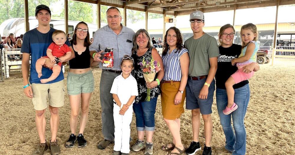 Pintens family surprised with Friend of the Holstein Cow award | News ...