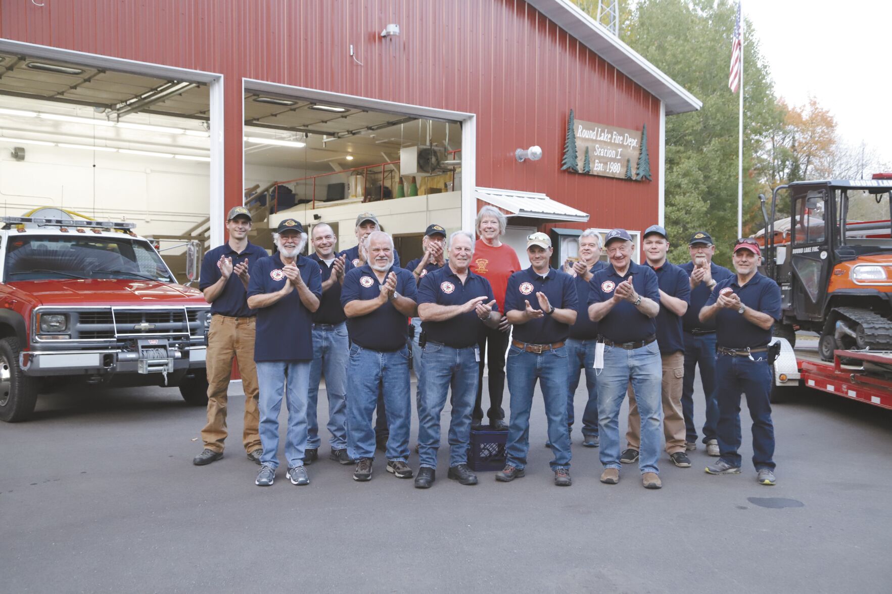 Longtime Town of Round Lake fire volunteer honored | Subscriber | apg ...
