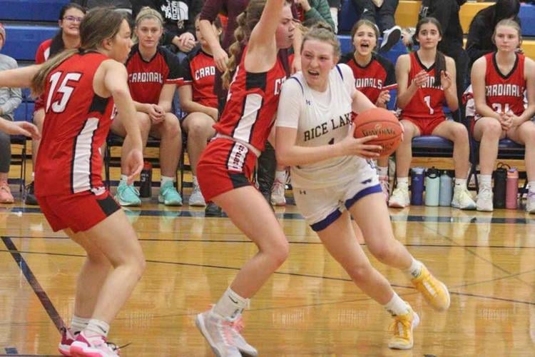 Prep girls basketball: Rice Lake shares the ball, locks up defensively ...