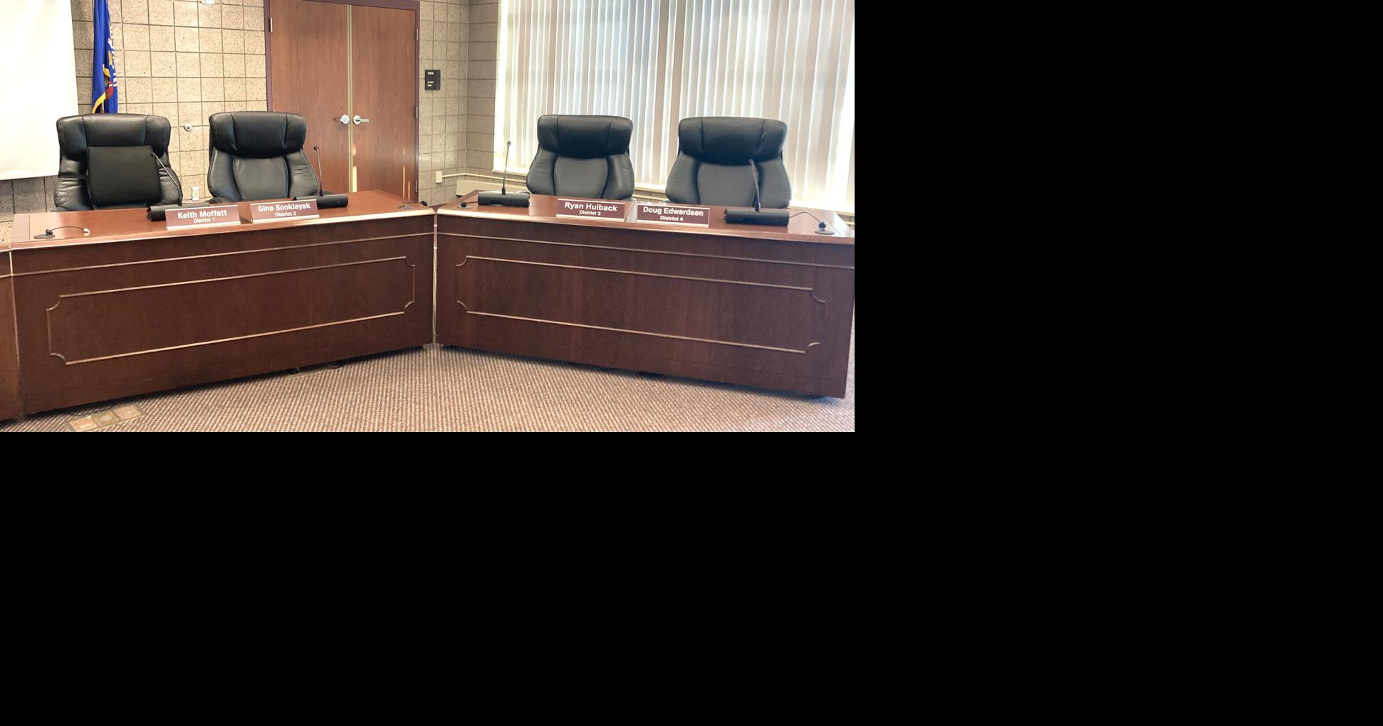 Rice Lake City Council desk | | apg-wi.com