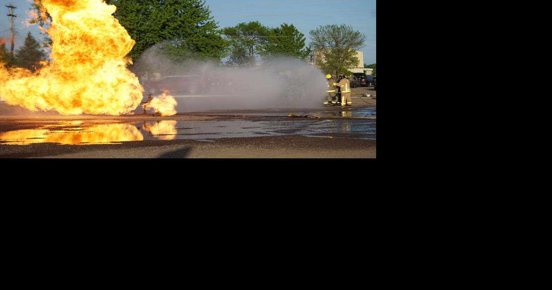 Fire departments take gas fire training | Price County Review | apg-wi.com