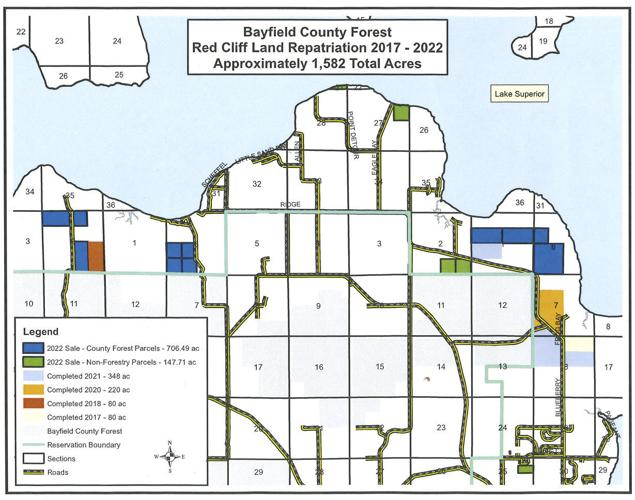 Bayfield County returns 2,500 acres to Red Cliff Tribe | Local | apg-wi.com