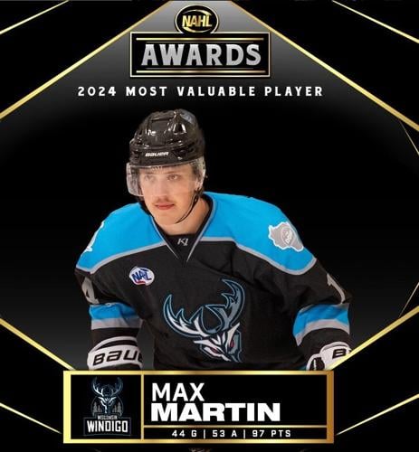 NAHL names Windigo's Max Martin season MVP | Price County Review | apg ...