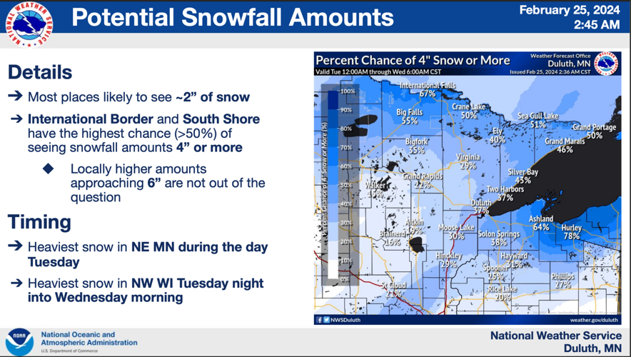 Snow in the forecast for Tuesday night | News | apg-wi.com