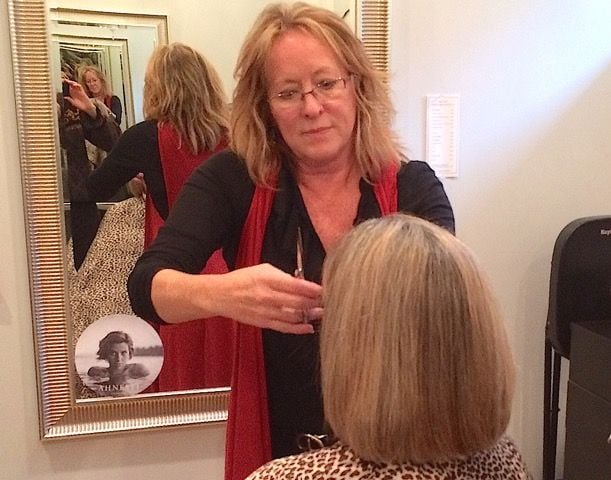 Salon owner Vicki Graff is back at work after a traumatic brain injury ...