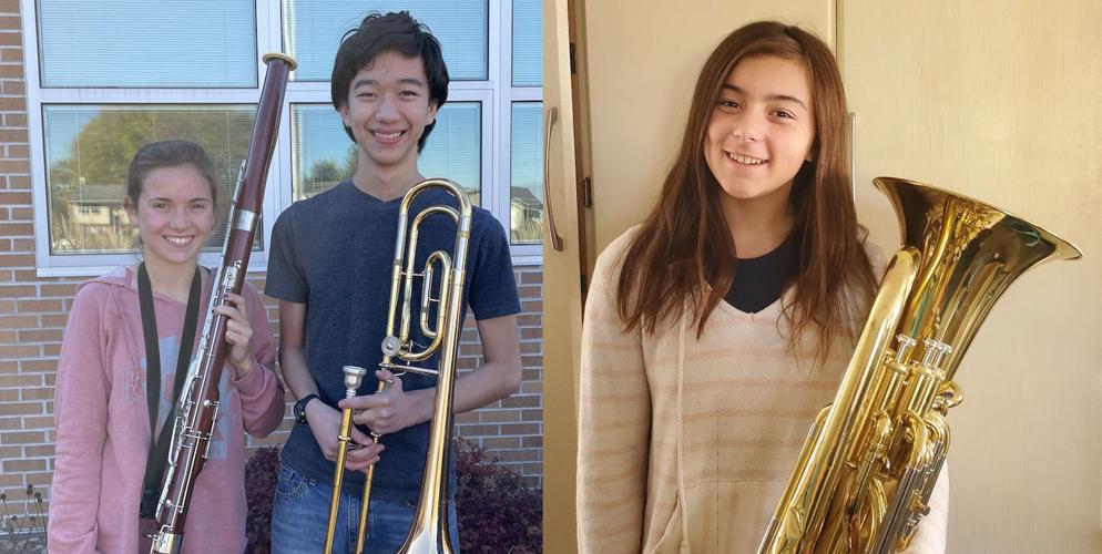 Three local students to participate in Middle Level Honors Band | News ...