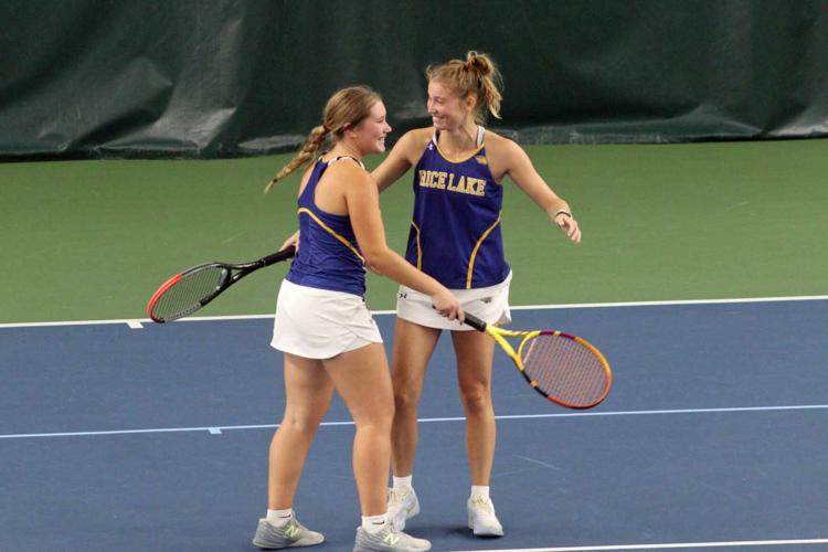 Prep girls tennis: Rice Lake's top doubles team advances to sectionals ...