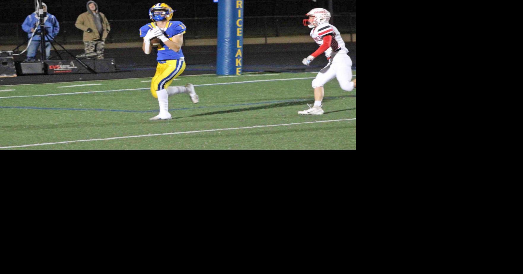 Prep football: Rice Lake's Belongia named Big Rivers Conference ...