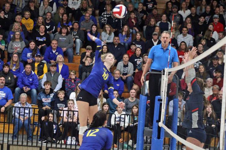Photos: Rice Lake volleyball sectional final vs. Waupaca 10-28-23 ...