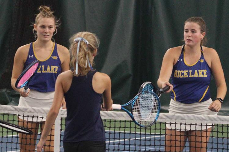 Prep girls tennis: Rice Lake's top doubles team advances to sectionals ...